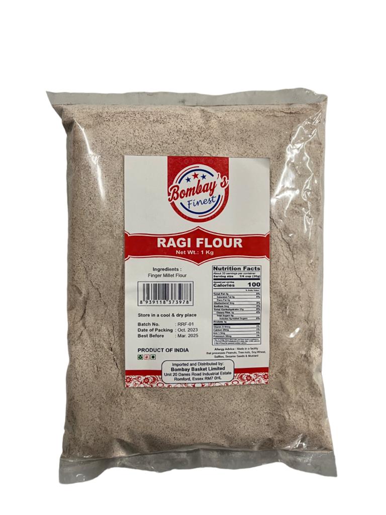 Buy Bombay’s Finest Premium Ragi Flour 1kg at Best Price - Bombay Basket UK