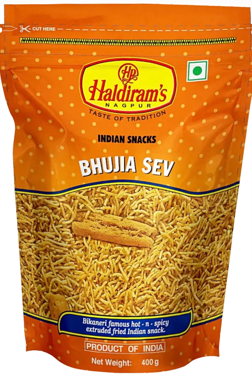 Buy Haldiram's Bhujia Family Pack 400g at Best Price - Bombay Basket UK