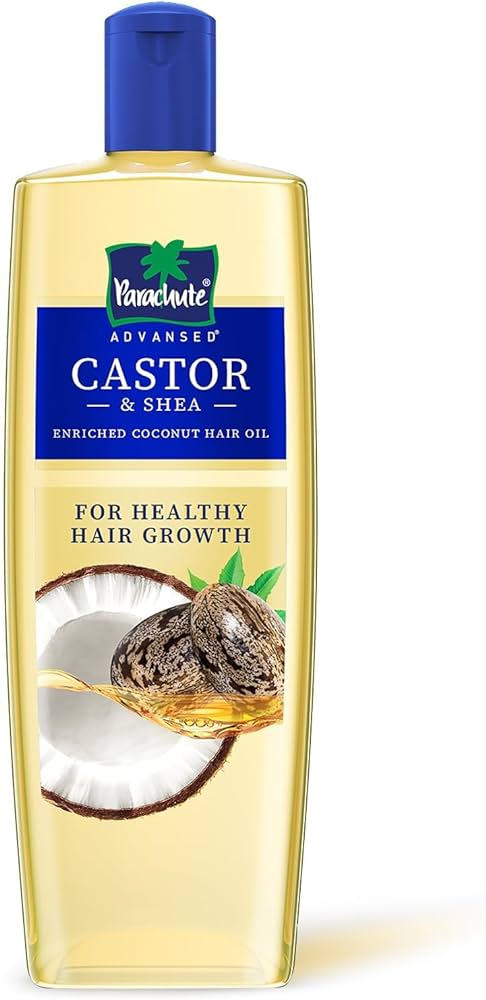 Buy Parachute Advanced Shea & Castor Enriched Coconut Hair Oil 200ml at ...